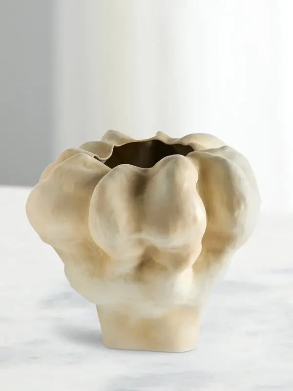 L'Objet Timna Porcelain Short Vase