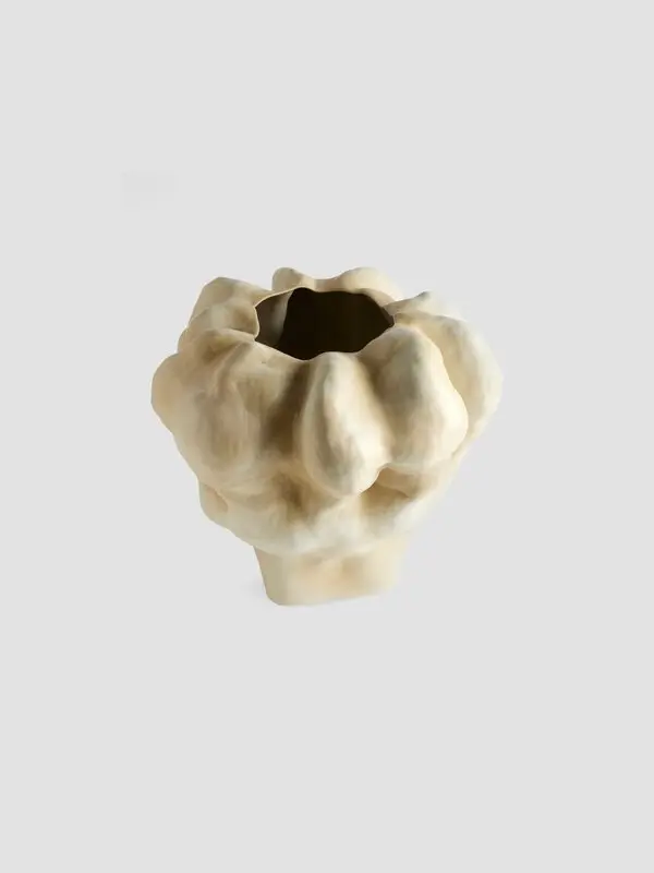 L'Objet Timna Porcelain Short Vase