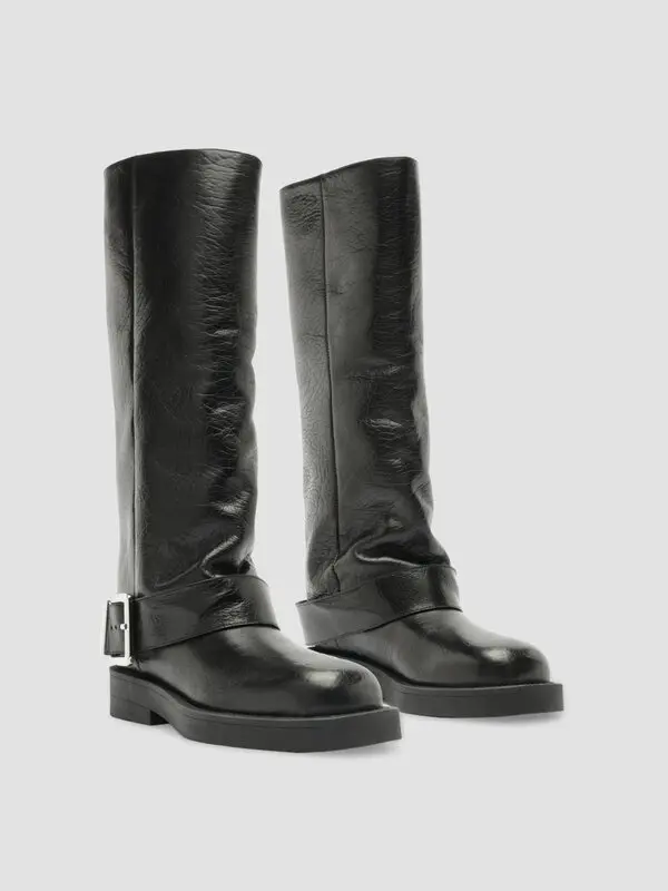 Schutz Patrice Up 40mm Leather Boots