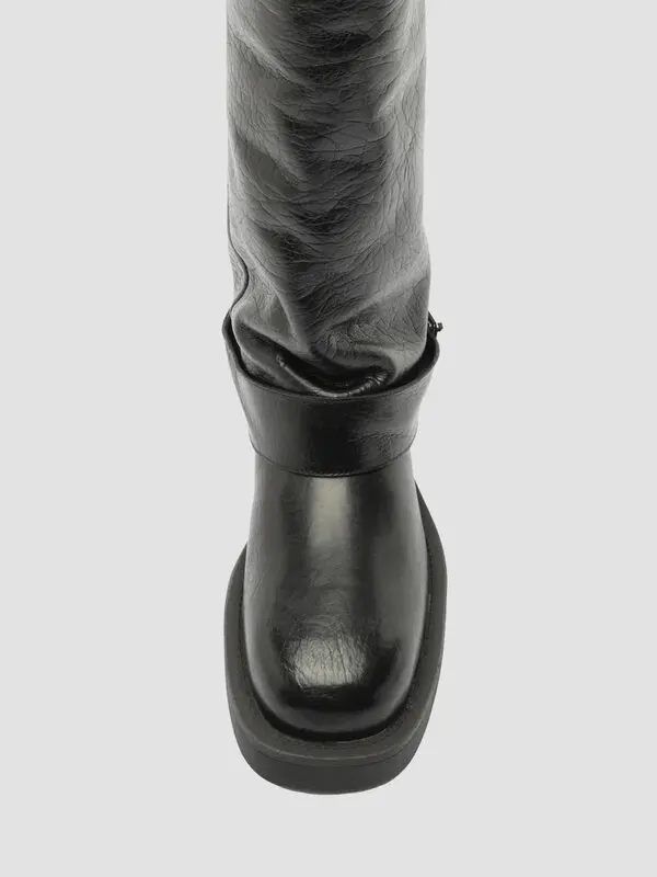 Schutz Patrice Up 40mm Leather Boots