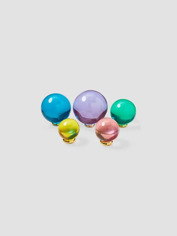 Jonathan Adler Acrylic 5-piece Orb Set