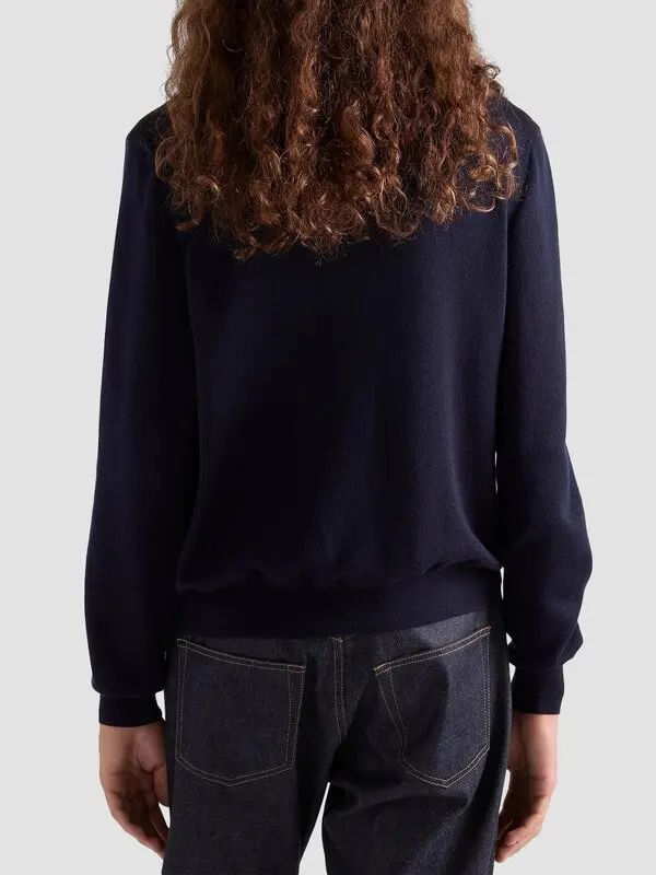 Prada Cashmere Zipper Cardigan