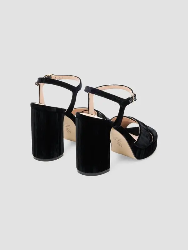 STUART WEITZMAN Dayna 110mm Suede Platform Sandals