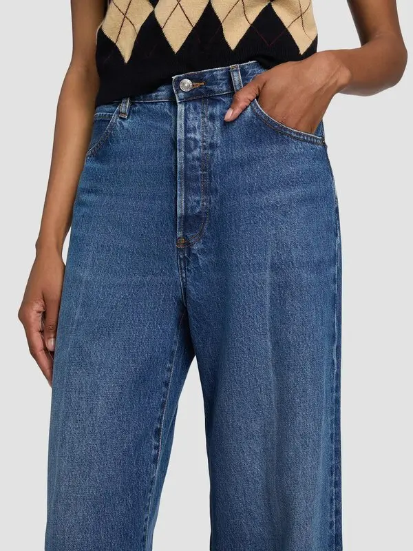 FRAME The Collegiate Wide-leg Jeans