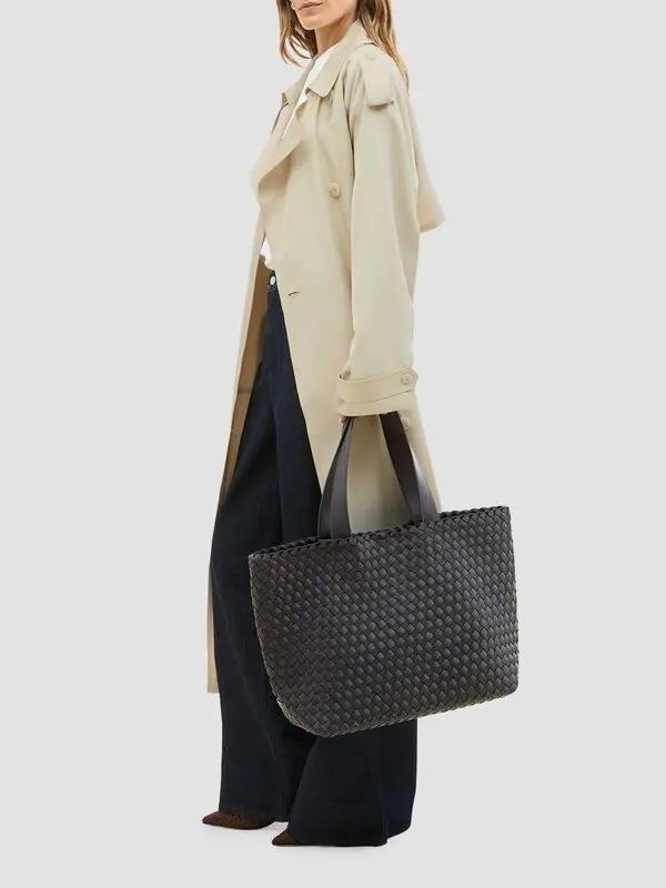 NAGHEDI Como Medium Tote Bag - Ash