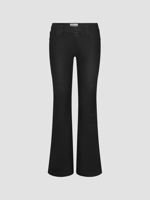 FRAME The Leather Low-rise Rodeo Pants