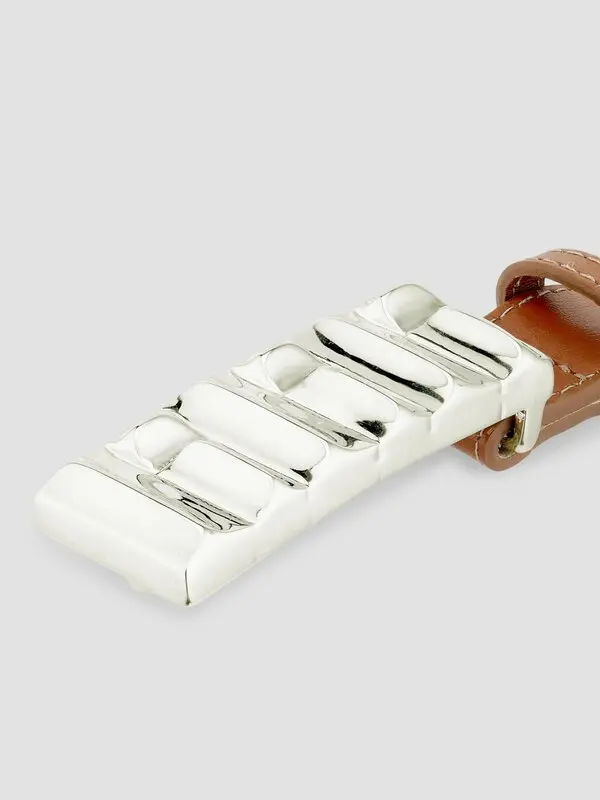 FRAME Sculptural Leather Belt