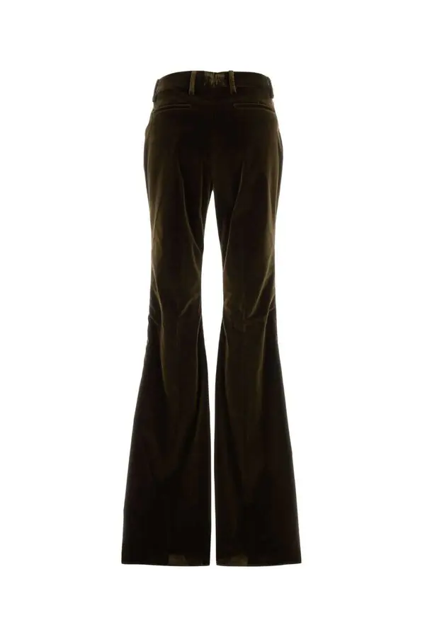 Etro Mud Stretch Velvet Pant