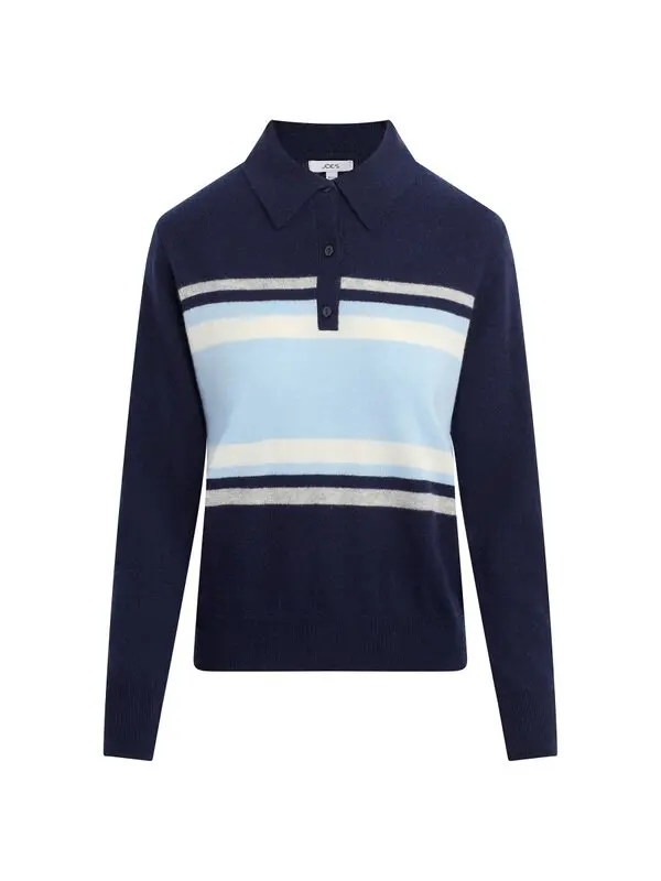 Joe's Jeans The Long Sleeve Cashmere Polo Sweater