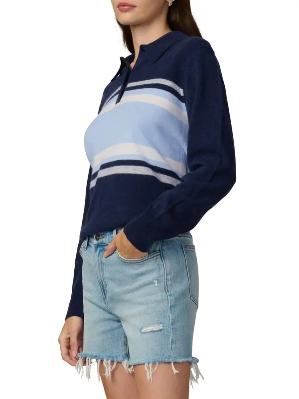 Joe's Jeans The Long Sleeve Cashmere Polo Sweater