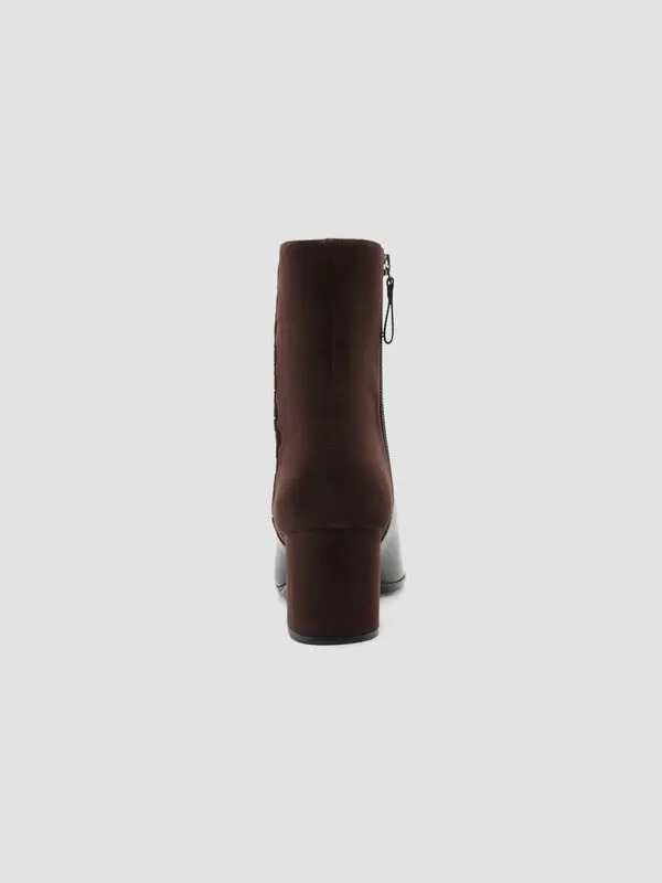 ALEXANDRE BIRMAN Jesse 60mm Leather Ankle Boots - Dark Brown