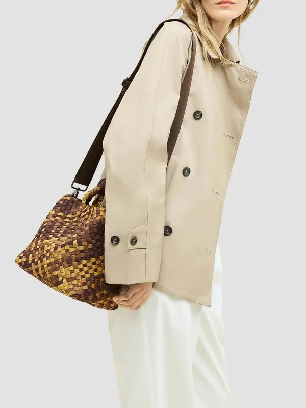 NAGHEDI St. Barths Small Watercolor Top Handle Bag