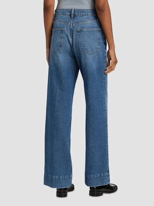FRAME The Streamline Wide-leg Jeans