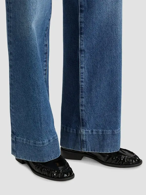 FRAME The Streamline Wide-leg Jeans