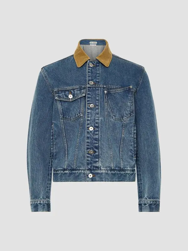 JW Anderson Corduroy Collar Denim Jacket