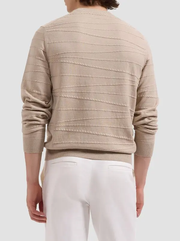 Bugatchi Cotton-silk Crewneck Sweater