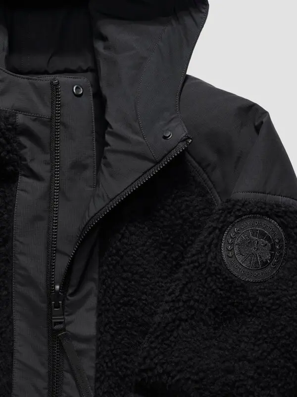 Canada Goose Alberni Reversible Fleece Jacket - Black