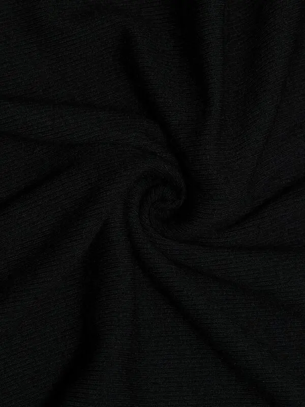 FRAME Fine Rib-knit Turtleneck - Black