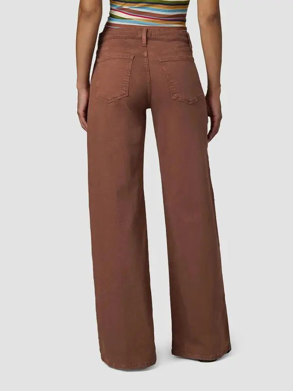 Joe's Jeans Lou Lou Drawstring Wide-leg Jeans