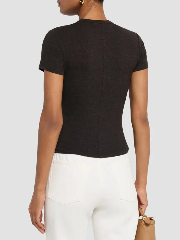 FRAME The Rib Baby Stretch Tee