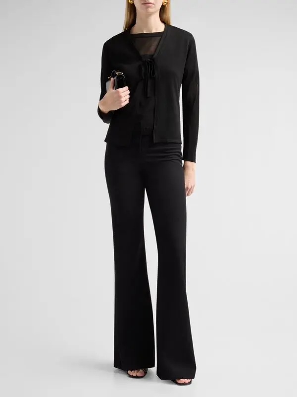 Kobi Halperin Arden Tie-front Sweater