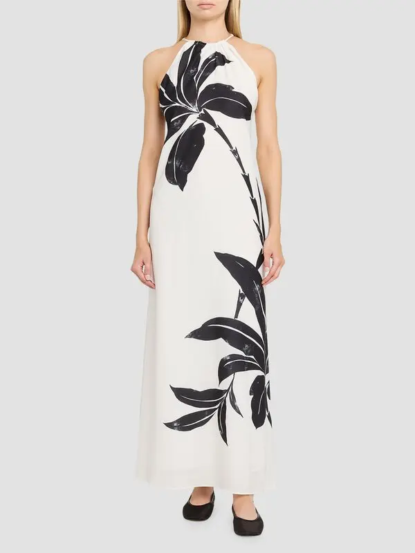 Kobi Halperin Kaylee Floral Halter Maxi Dress