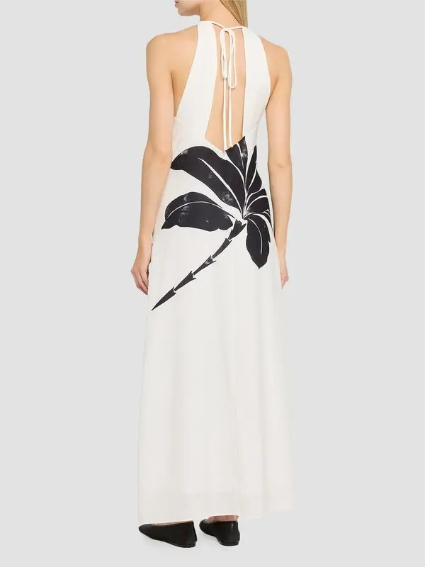 Kobi Halperin Kaylee Floral Halter Maxi Dress