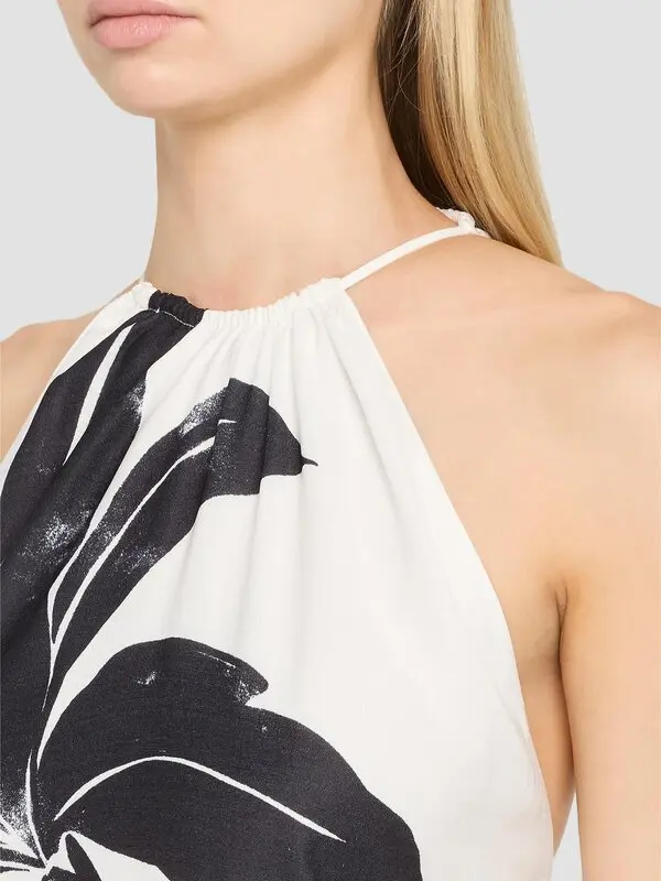 Kobi Halperin Kaylee Floral Halter Maxi Dress