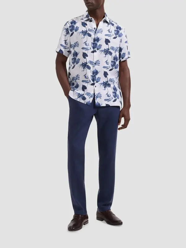 Bugatchi Orson Linen Shirt
