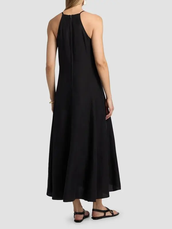 Kobi Halperin Regina Embroidered Midi-dress