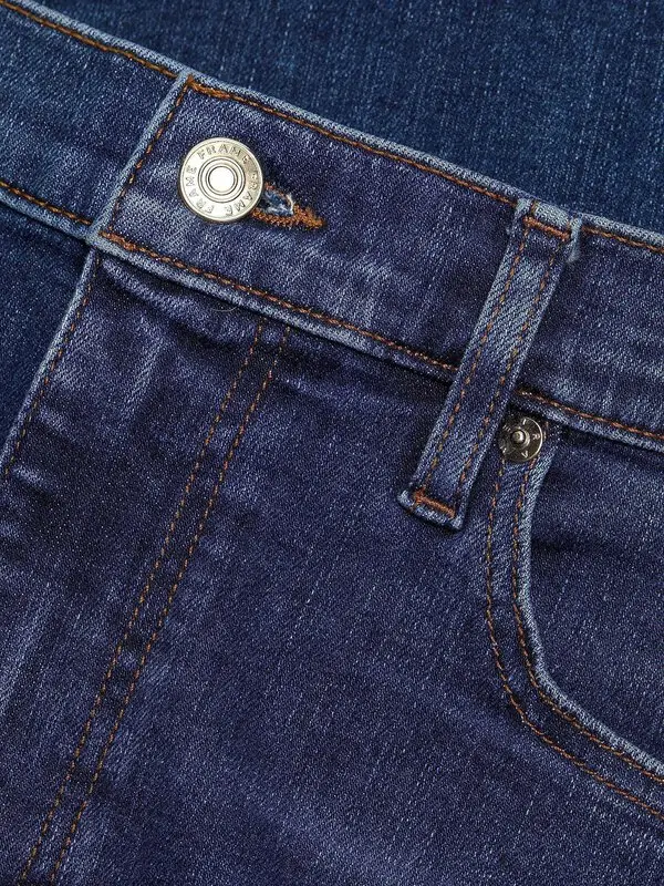 FRAME The Icon Mid-rise Stretch Flare Jeans - Solace