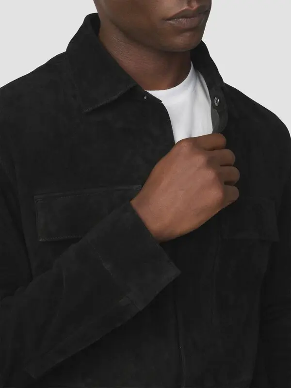 Joe's Jeans Suede Shirt Jacket