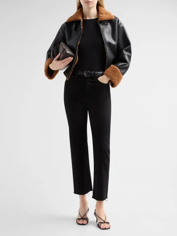 DH New York Trinity Faux Shearling Jacket