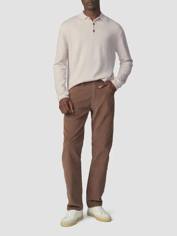 Joe's Jeans Merino Wool Polo Sweater - Ancient Scroll