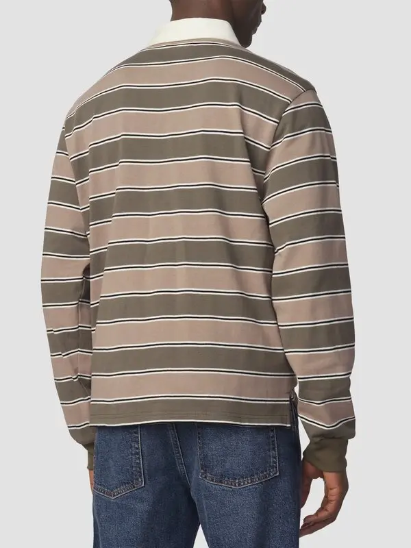 Joe's Jeans Striped Cotton Rugby Shirt