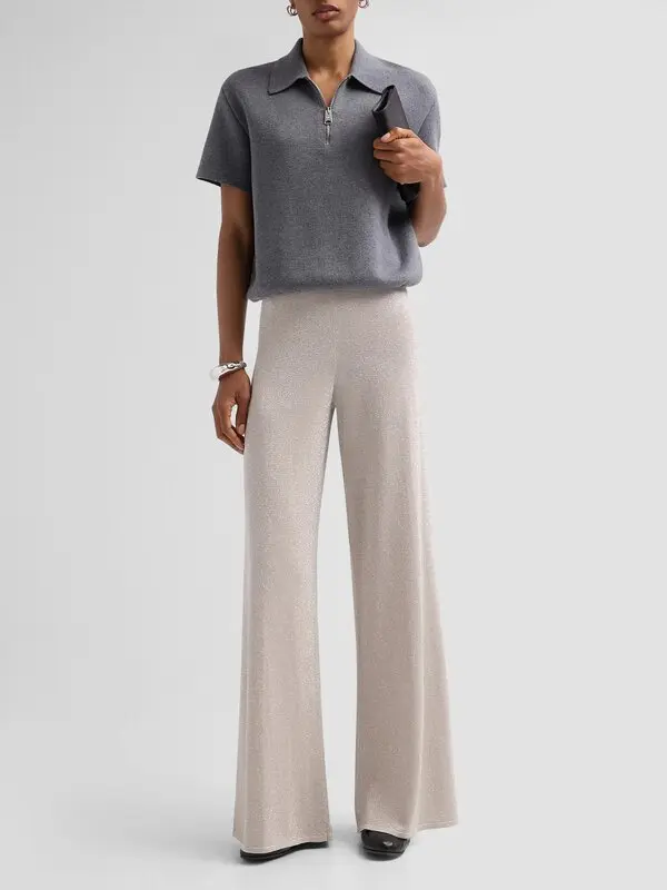 Kobi Halperin Nina Knit Wide-leg Pants
