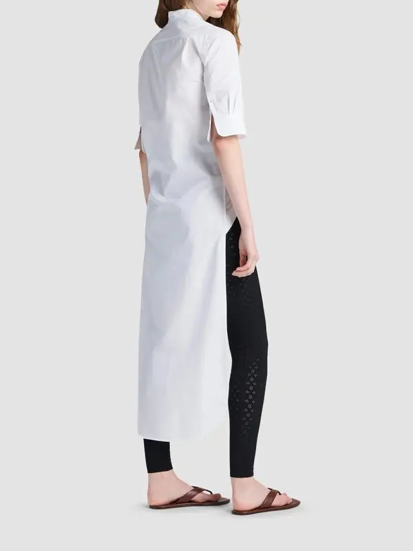 JW Anderson Cotton Bib Longline Shirt