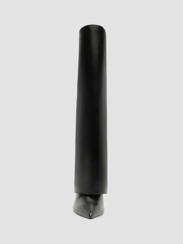 ALEXANDRE BIRMAN Holly 100mm Leather Knee-high Boots