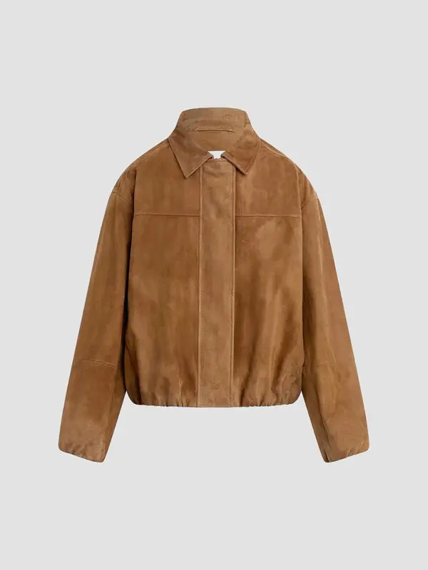 Joe's Jeans The Bella Suede Bomber Jacket