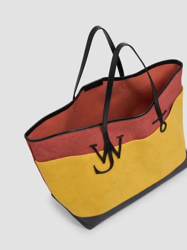 JW Anderson Xl Anchor Canvas & Leather Tote Bag