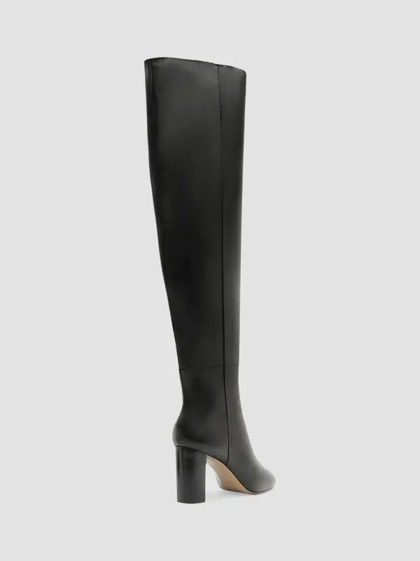ALEXANDRE BIRMAN Anna Slouch 70mm Leather Boots