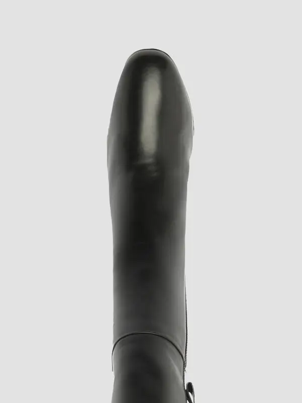 ALEXANDRE BIRMAN Anna Slouch 70mm Leather Boots