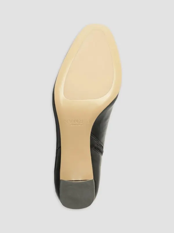 ALEXANDRE BIRMAN Anna Slouch 70mm Leather Boots