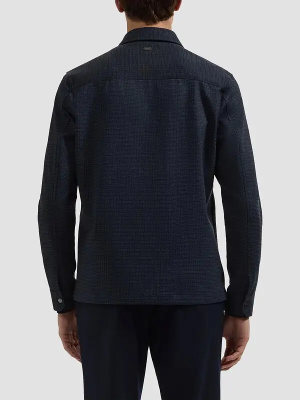 Bugatchi Button-front Knit Shirt Jacket