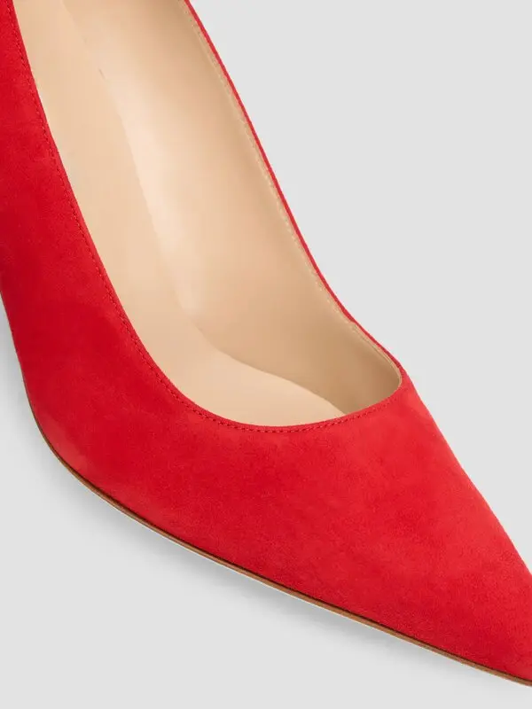 Manolo Blahnik 70mm Suede Pumps