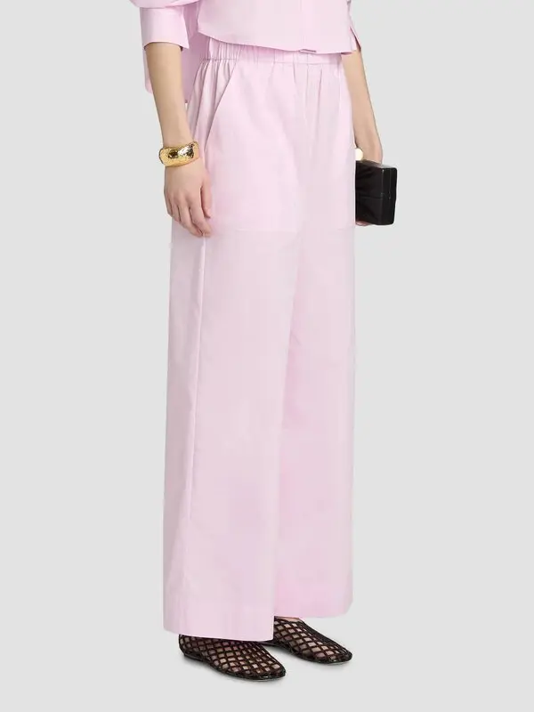 Simkhai Arden Straight-leg Pants - Tulip