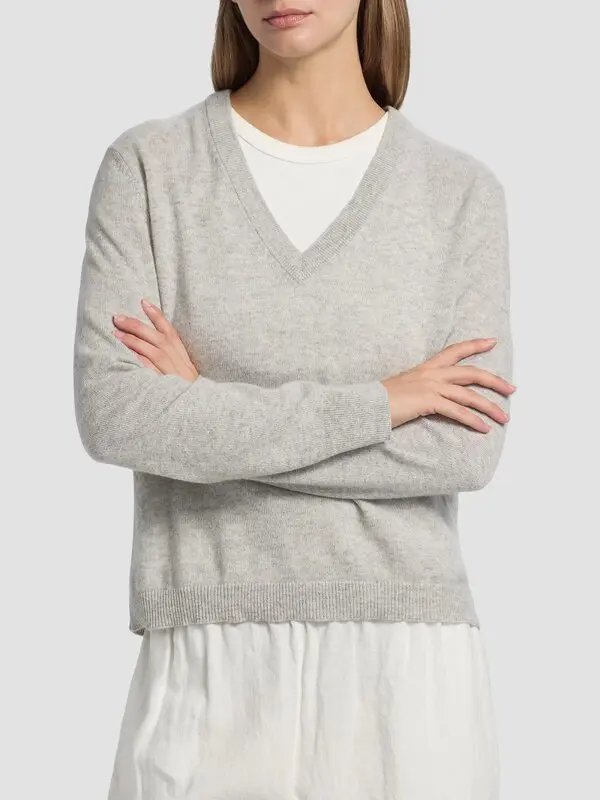 Jenni Kayne Flynn Cashmere V-neck Sweater