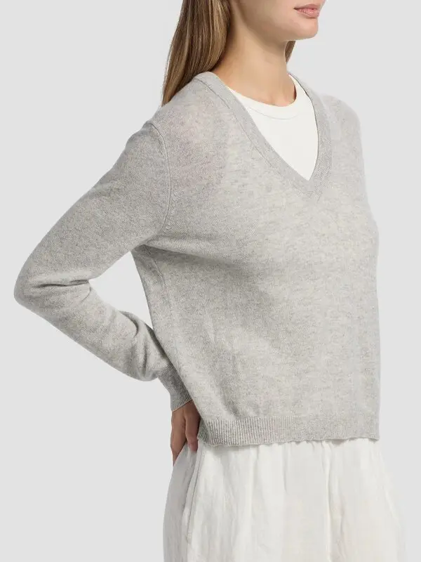 Jenni Kayne Flynn Cashmere V-neck Sweater