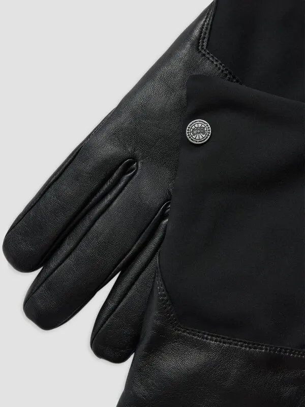 Canada Goose Leather Touchscreen Gloves