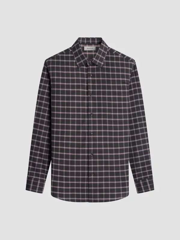 Bugatchi Julian Woven Shaped Cotton-cashmere Shirt